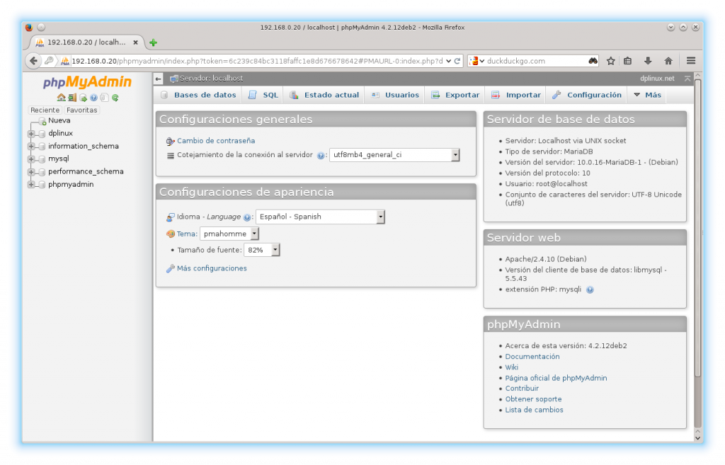 Debian 8 Jessie server tutorial - DPLinux